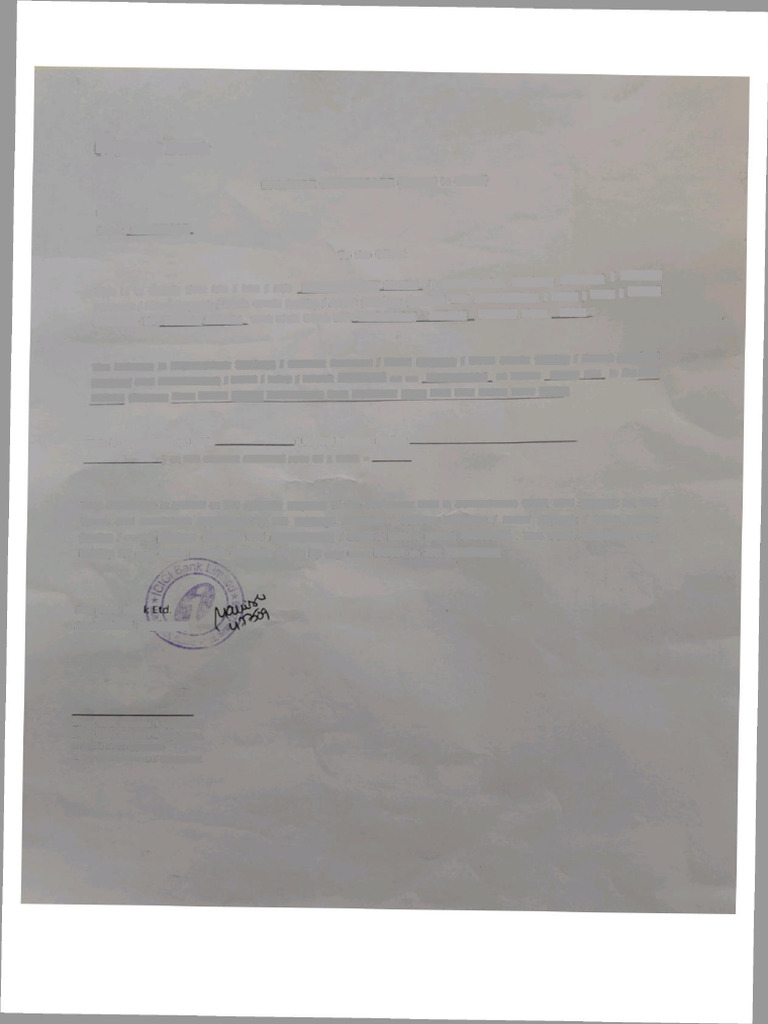 Balance Certificate 77 | PDF