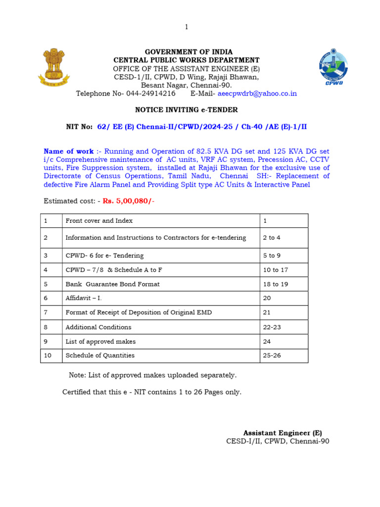 NIT-62-SCH-Tender-Conditions | PDF | Guarantee | Banks