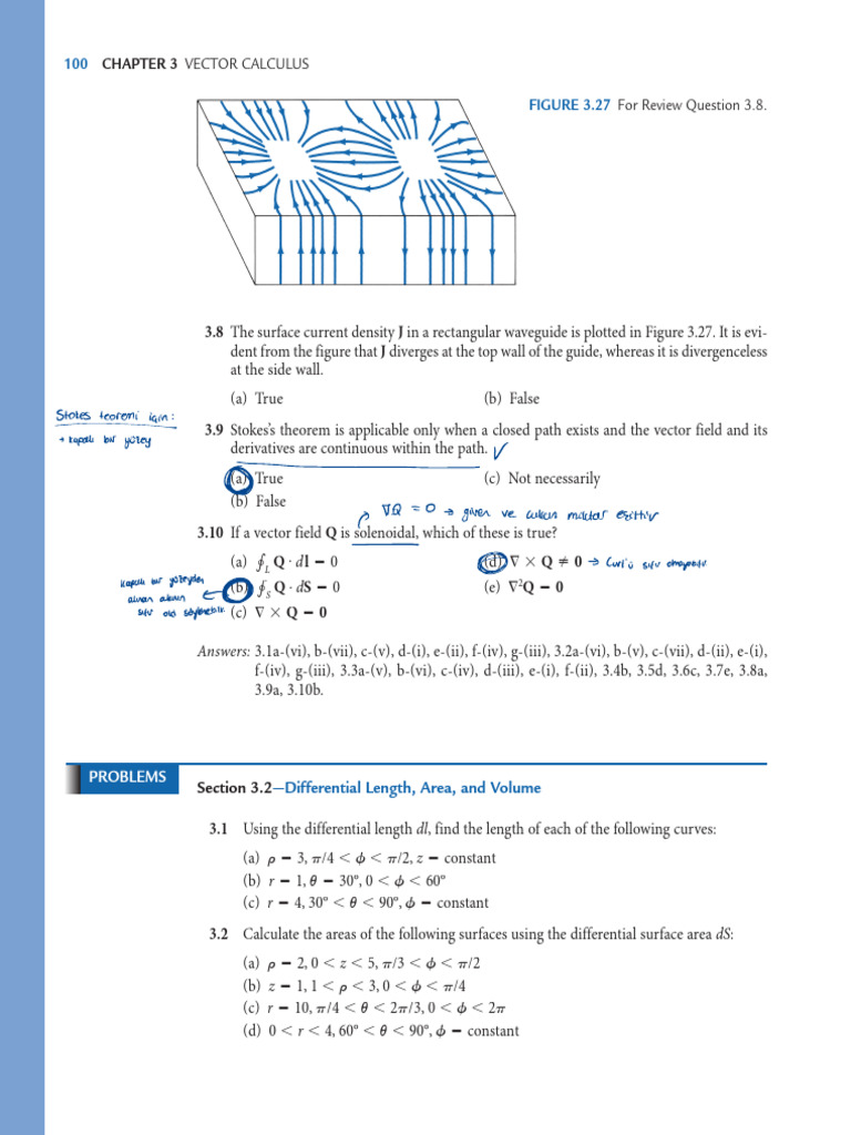Elements of Electromagnetics 2 | PDF | Area | Flux