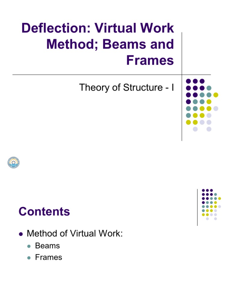 09 Deflection-Virtual Work Method Beams and Frames-1 | PDF | Beam (Structure) | Building Engineering