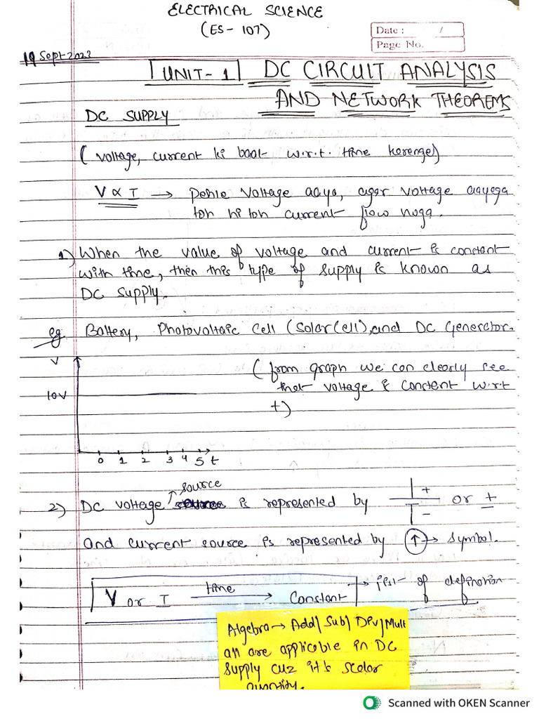 Priyal Jain - Electrical Science Notebook | PDF