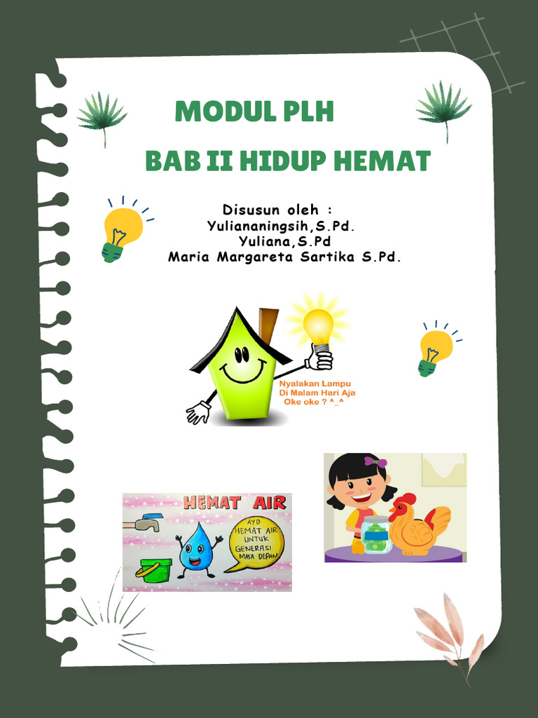 PLH Bab II Hidup Hemat | PDF