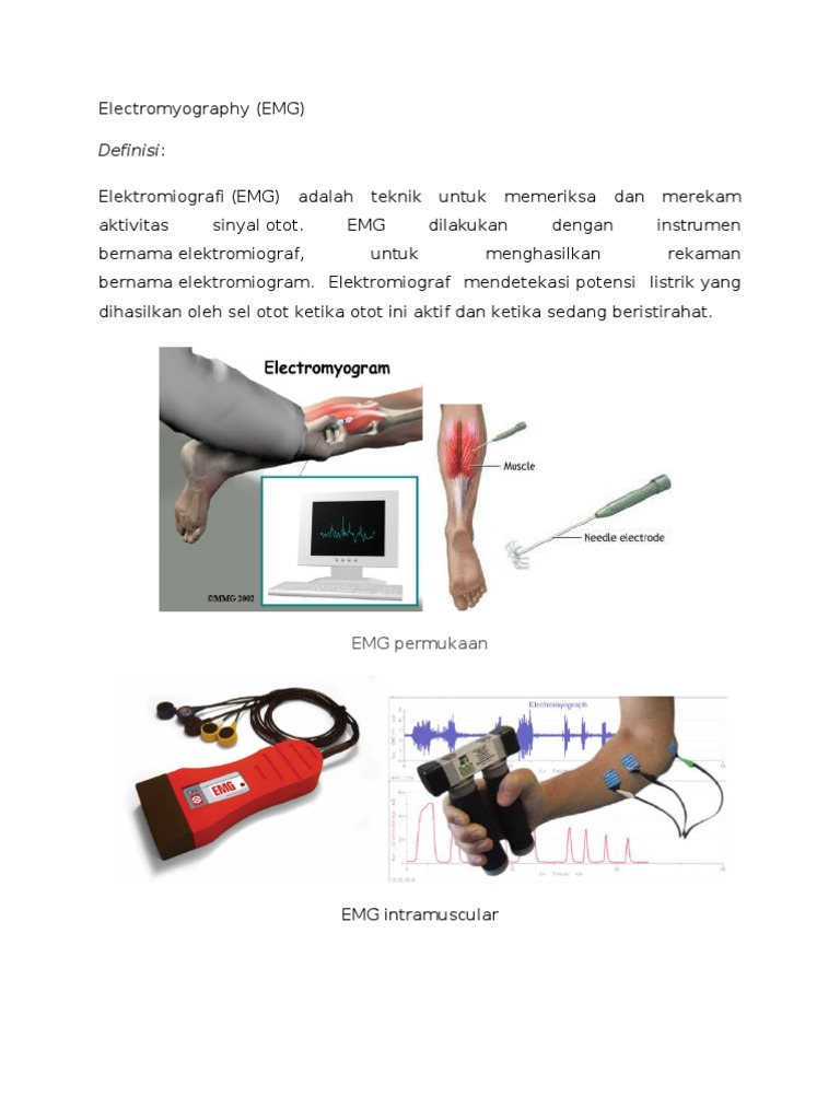 Pemeriksaan Elektromiografi (EMG) | PDF