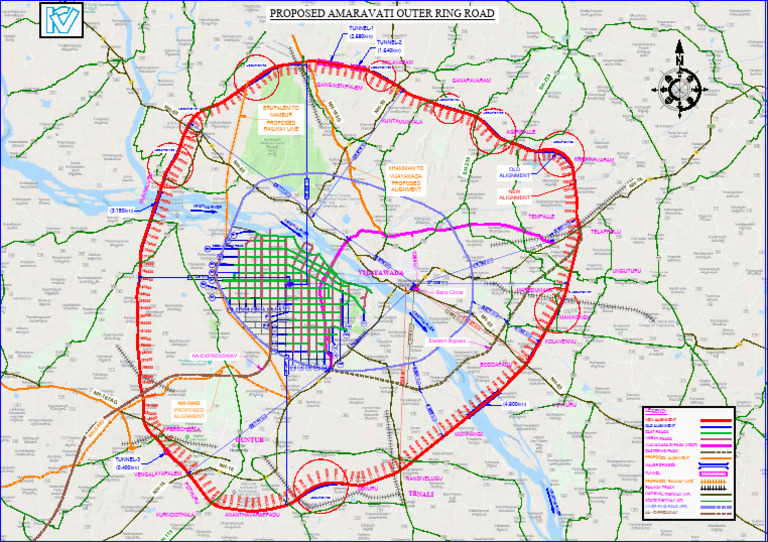 Amravati Outer Ring Road With IRR | PDF