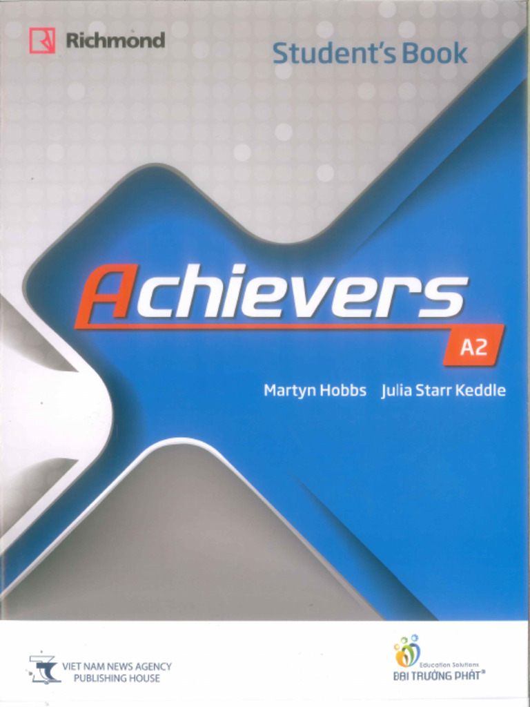 Achievers A2 SB | PDF