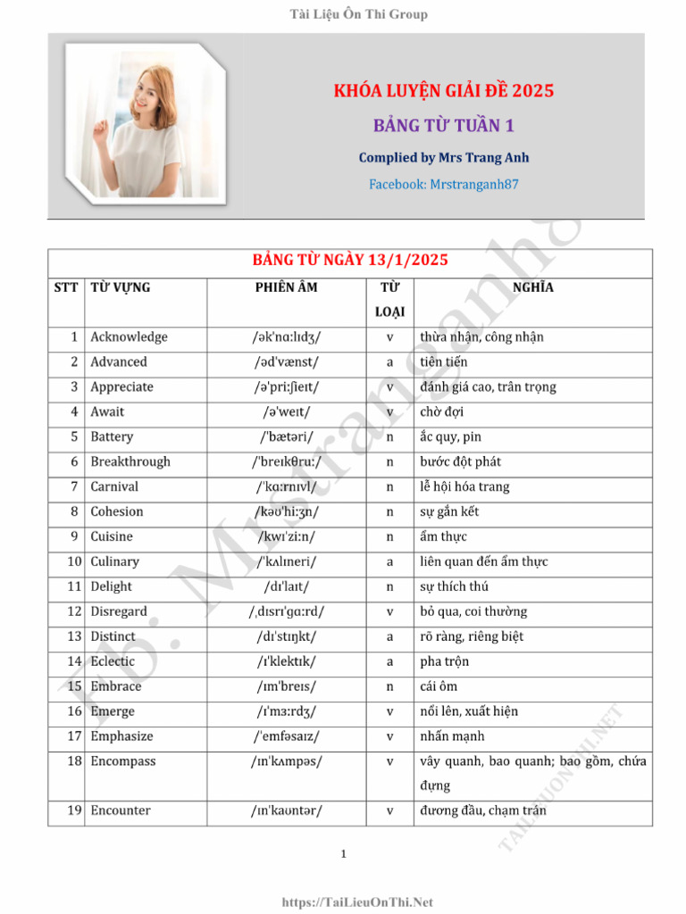 Bang Tu Tuan 1 | PDF