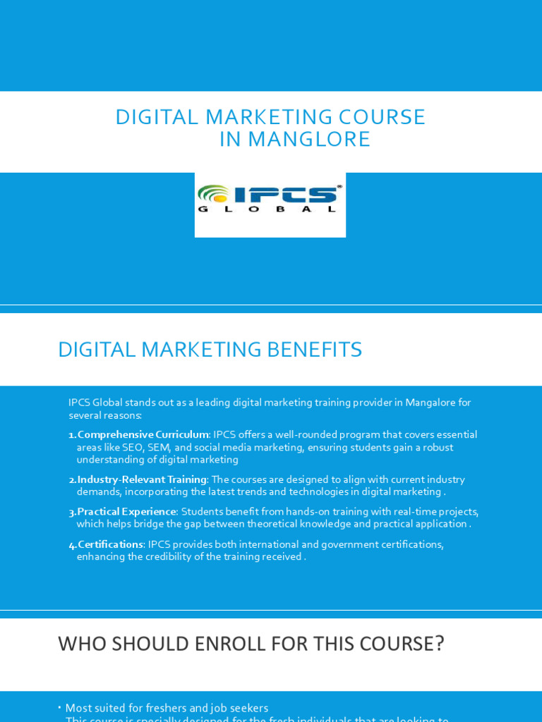 Digital Marketing Course | PDF