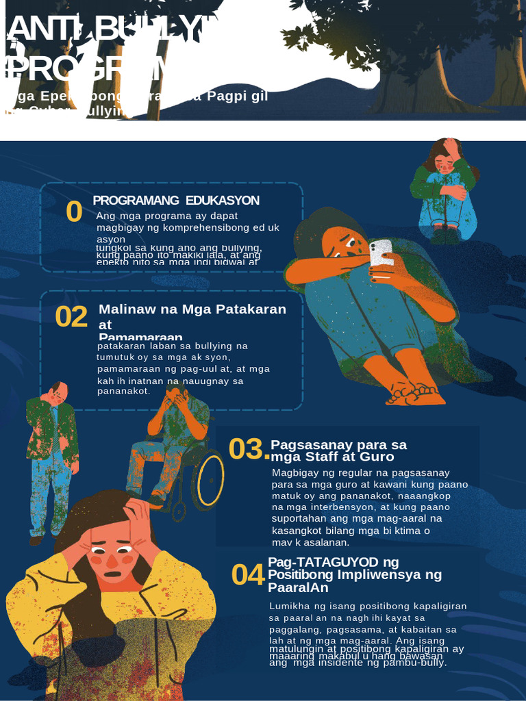 Blue Illustrative Anti Bullying Program Poster - 20250207 - 192433 ...