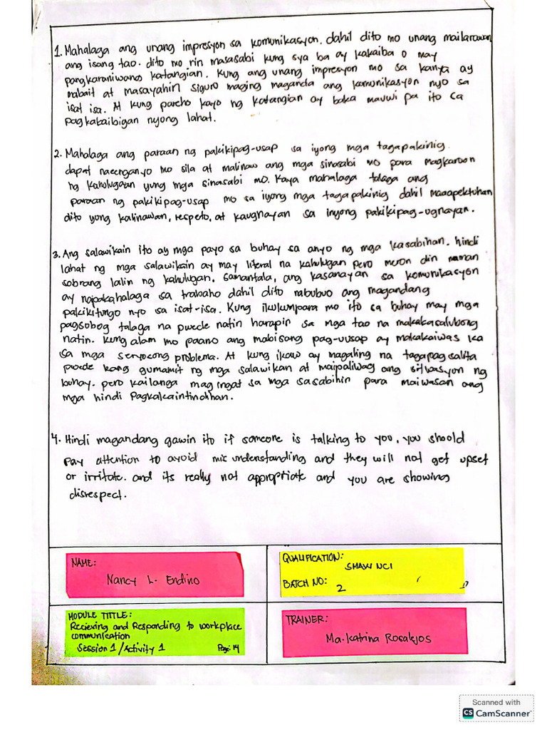 Basic Competencies | PDF