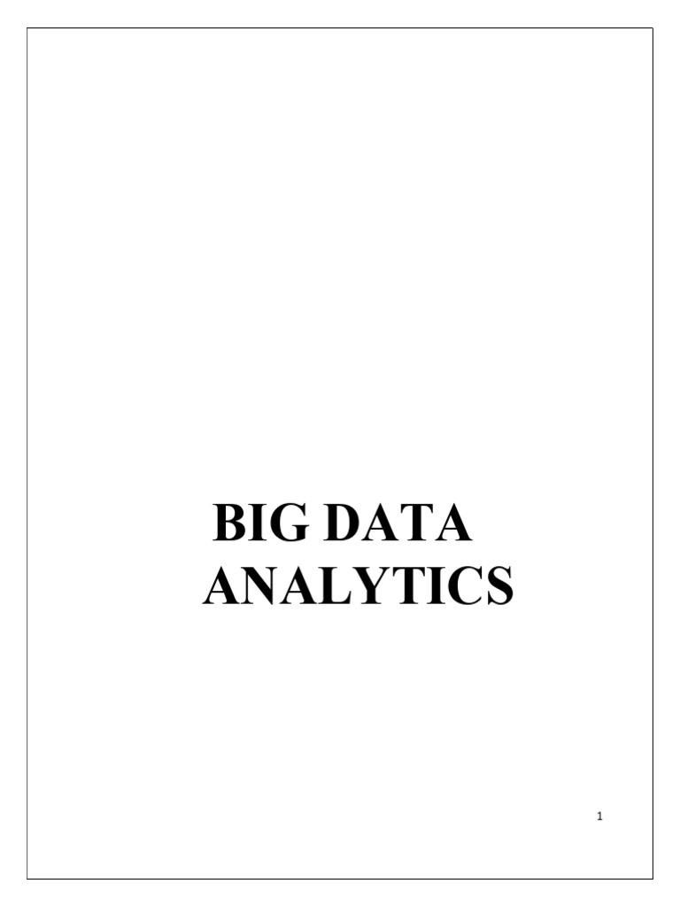 Big Data Basics for IT Professionals | PDF | Apache Hadoop | Big Data