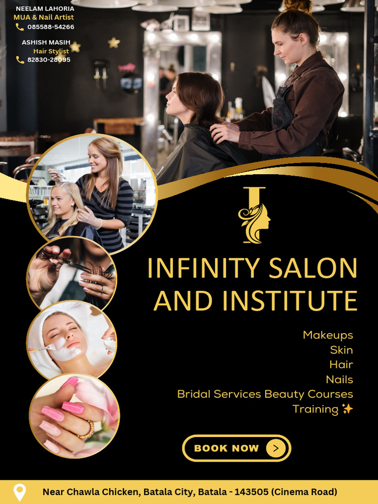 infinity salon flyer | PDF