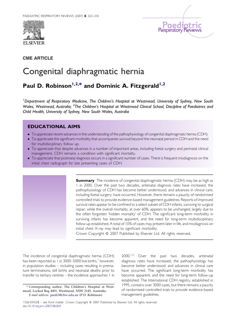 2007 Ped Respiratory Review - Review | PDF | Lung | Breathing