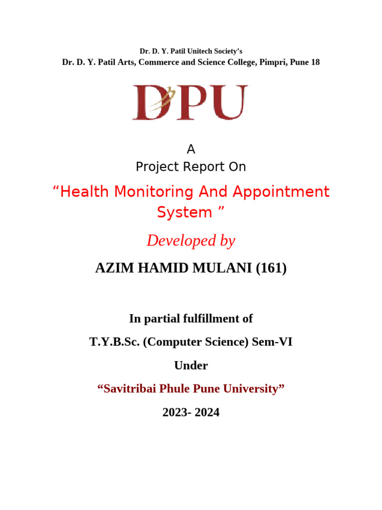 TYBSC(CS)_Page1_FrontPAge | PDF