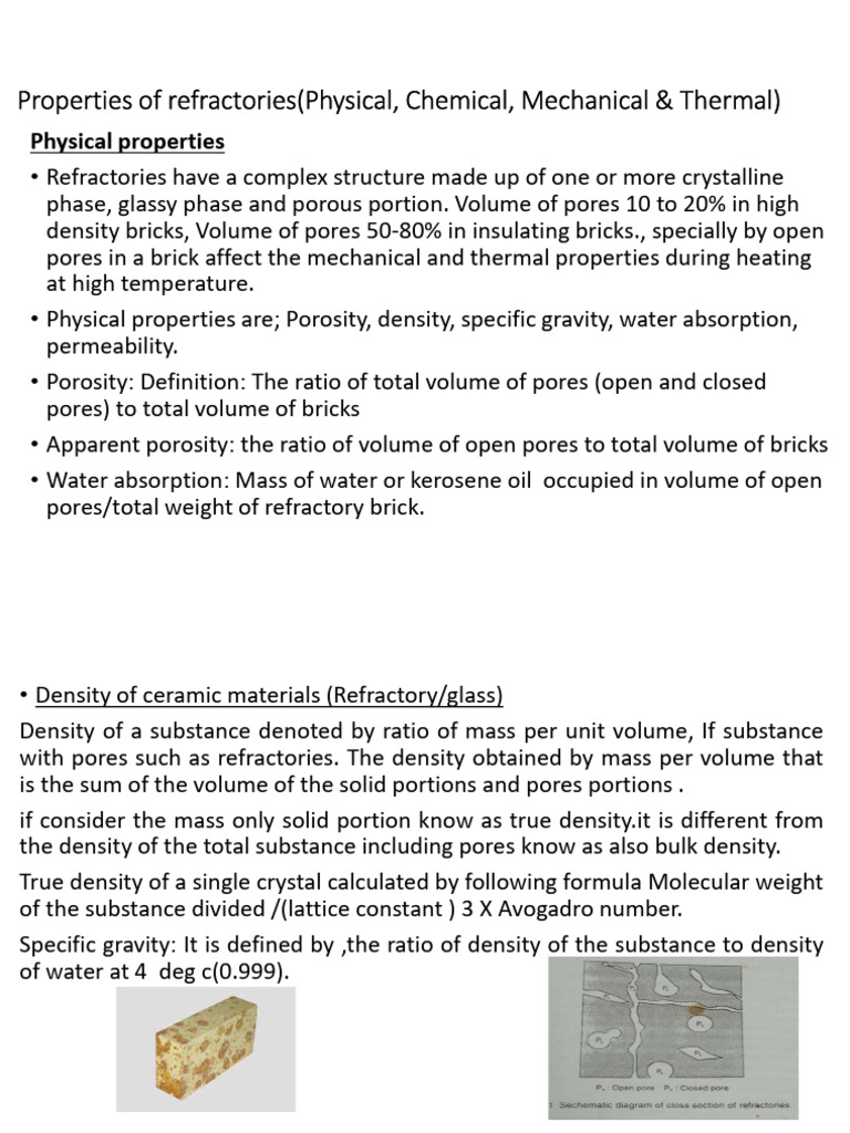 MCR-321 Physical Properties | PDF | Porosity | Density