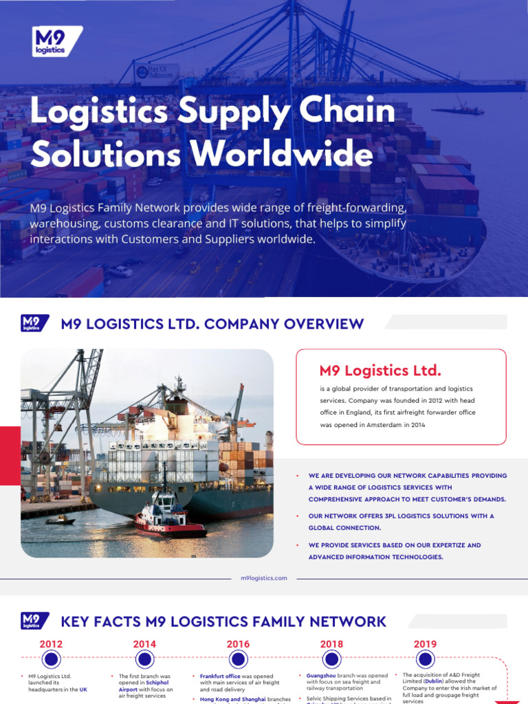 Global Logistics Services Overview | PDF | Logistics | Transport