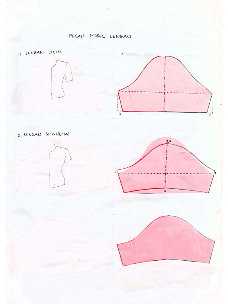 12 Pecah Pola Lengan | PDF