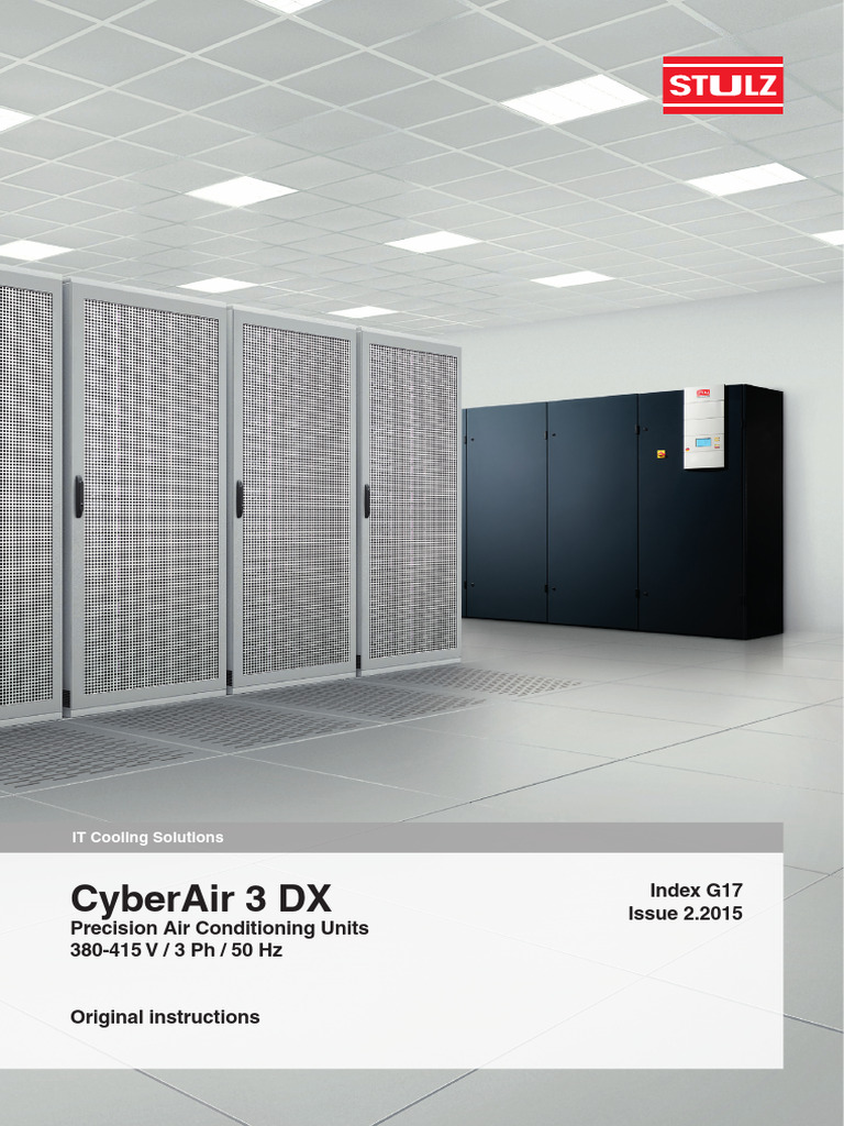 4. STULZ CyberAir 3 Manual | PDF | Air Conditioning | Humidity