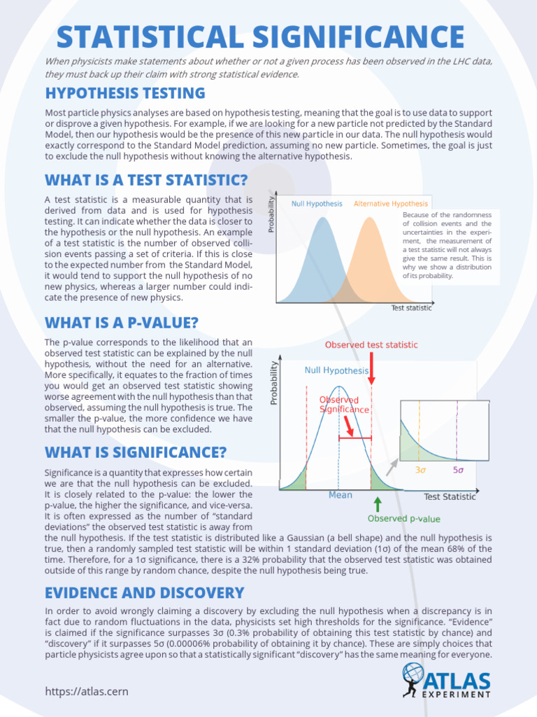 Statistical Significance | PDF | Statistical Significance | P Value