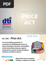 Republic Act No. 7581: The Price Act | PDF | Business | Finance & Money ...