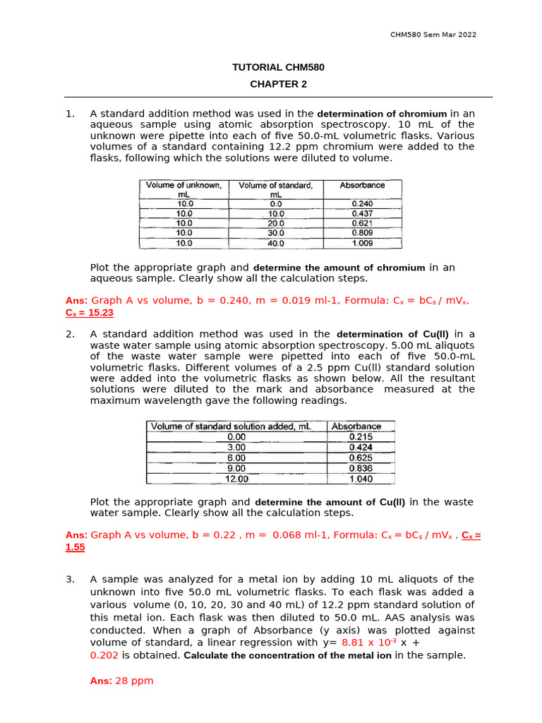 Ans Tutorial Chap 2 | PDF