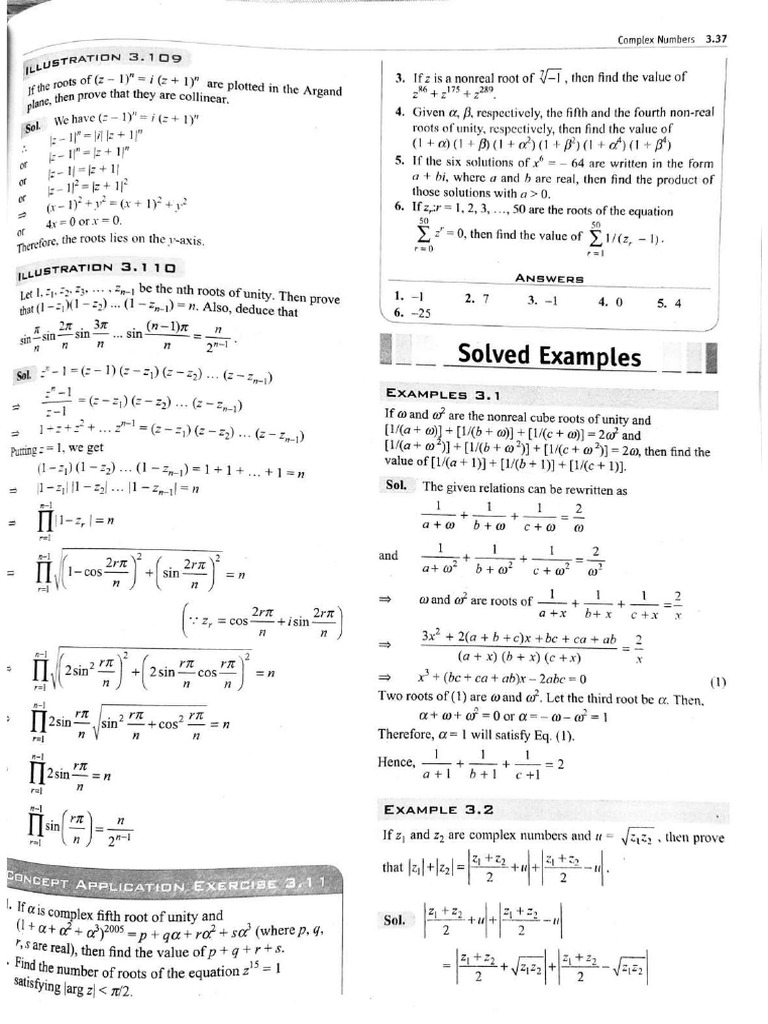 Complex Number | PDF