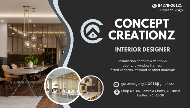 Concept Creationz Visiting Card | PDF