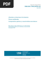 Tolerancias UNE-EN 12020-2 en Aluminio | PDF | Europa