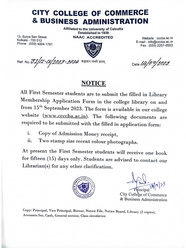1983library Membership Application Notice and Form 2023-24 | PDF