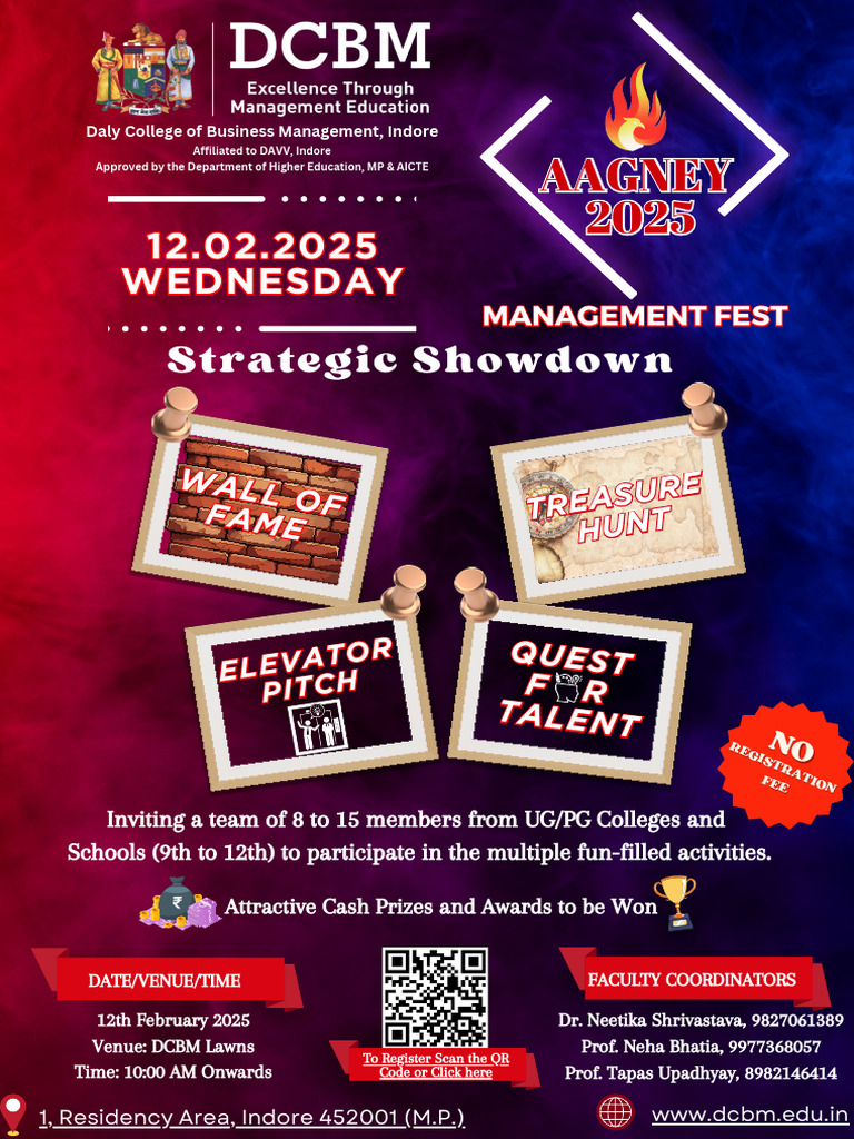 DCBM Aagney 2025 (Management Fest) 12.02.2025 | PDF | Cognition