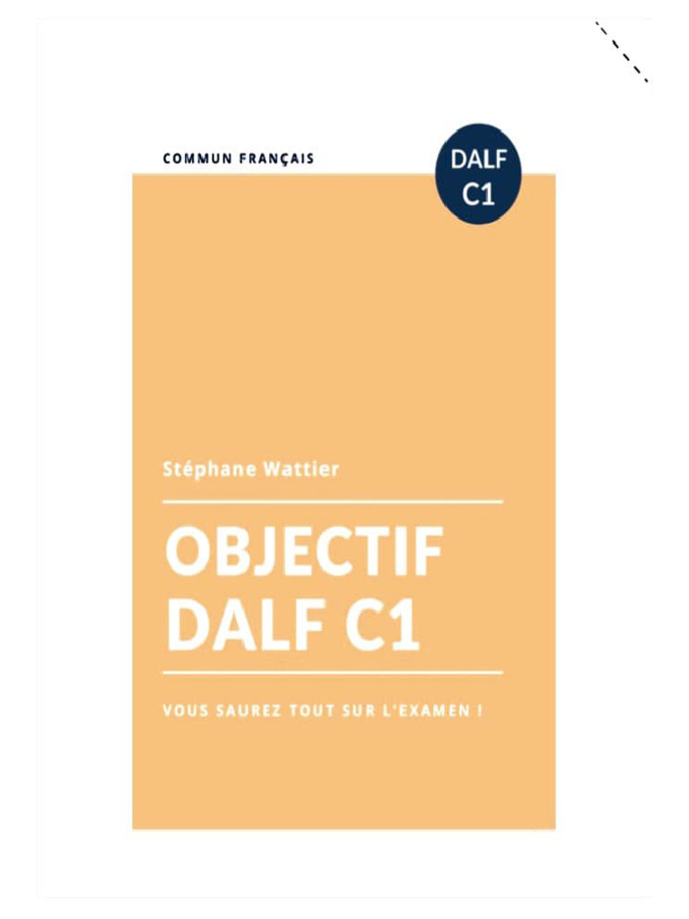 671693646-objetif-dalf-C1 | PDF