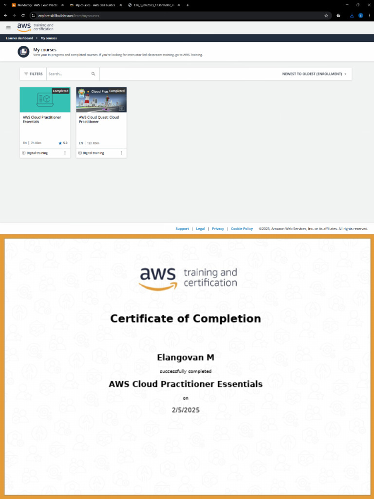 AWS Cloud Practitioner Essentials | PDF