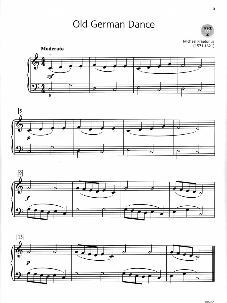 Old German Dance | PDF