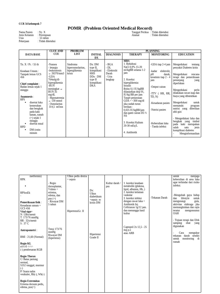 Manajemen Medis Diabetes dan Sirosis | PDF