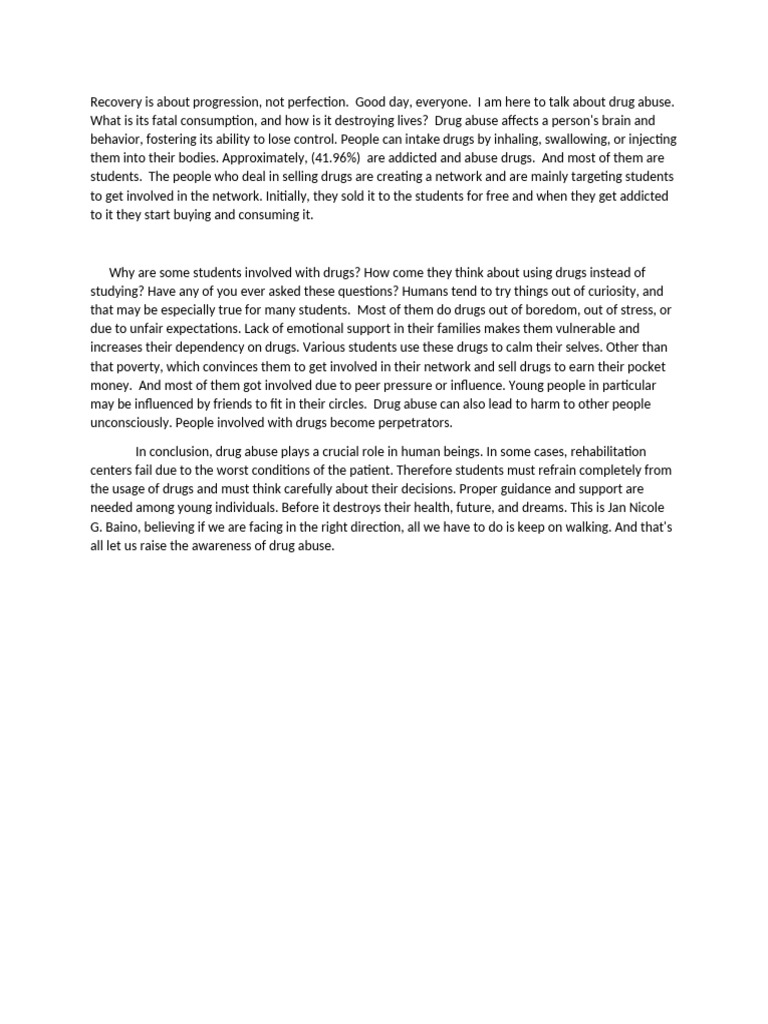 Speech English | PDF