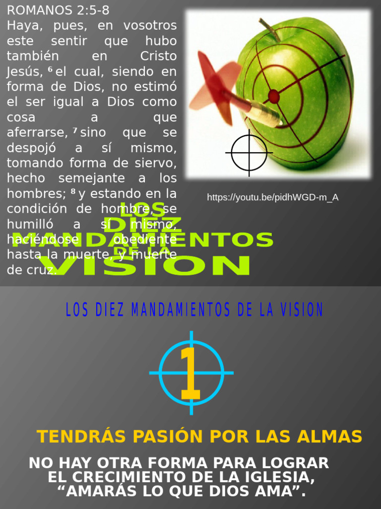 Los 10 Mandamientos de La Visi - N | PDF | Teología | Creencia religiosa y doctrina