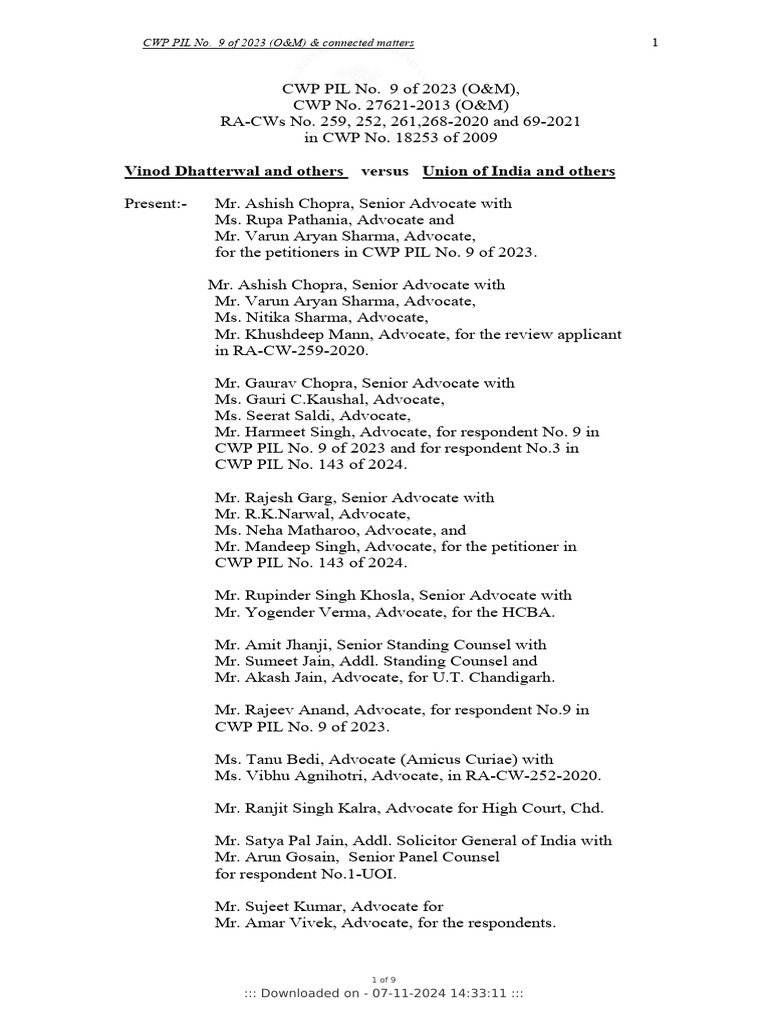 Cwp-Pil 9 2023 19 10 2024 Interim Order | PDF