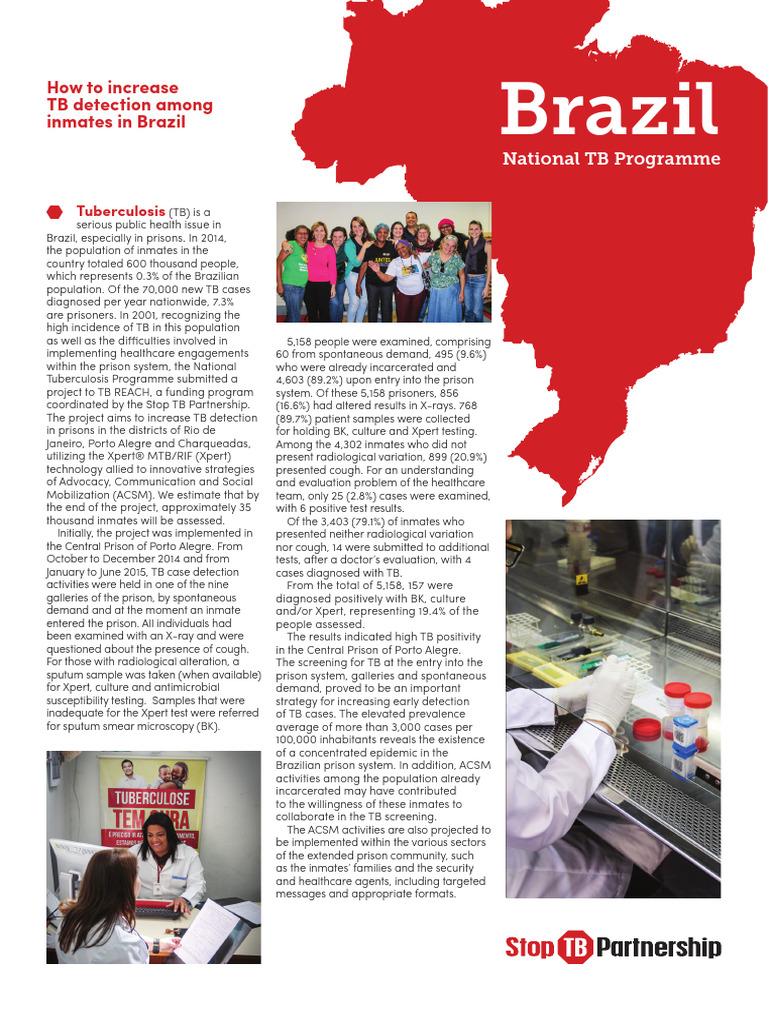 National TB Programme, Brazil | PDF | Tuberculosis | Diseases And Disorders
