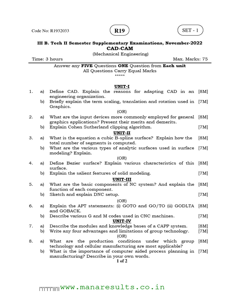 WWW - Manaresults.co - In: Cad-Cam | PDF | Computer Aided Design | Applied Mathematics