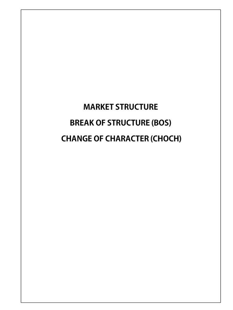 Trading Market Structures Guide | PDF | Market Trend | Business
