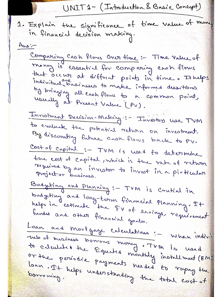 FM Theory Answer | PDF