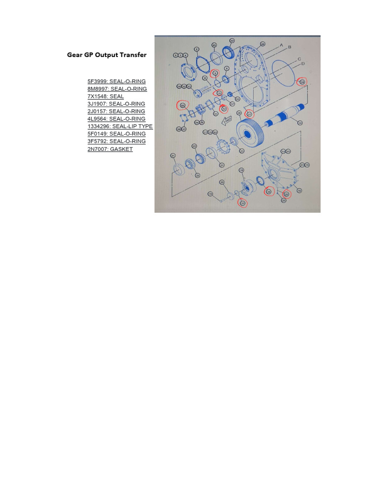 Gear GP Output Gear | PDF