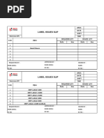 Bin Card Format | PDF