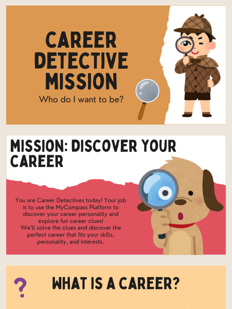 Career Detective: Discover Your Path | PDF