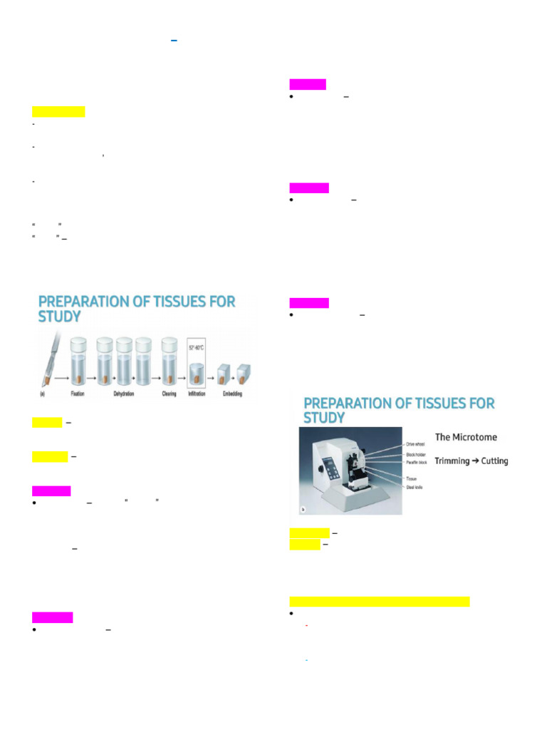 P Introduction To Histology Notes | PDF | Microscopy | Microscope