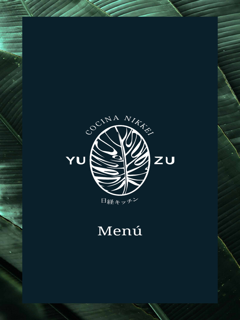 Yuzu Menú | PDF