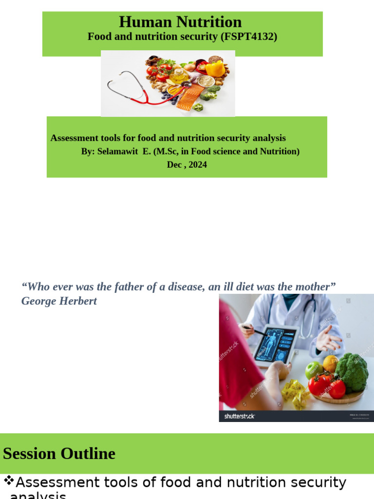 Chapter 4 FNS Dec 24 2024 | PDF | Food Security | Malnutrition