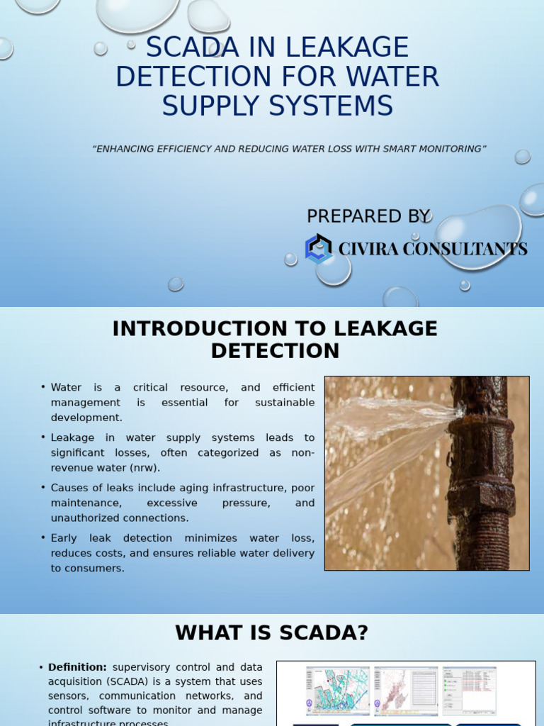 SCADA in Leakage Detection For Water Supply Systems | PDF | Scada ...