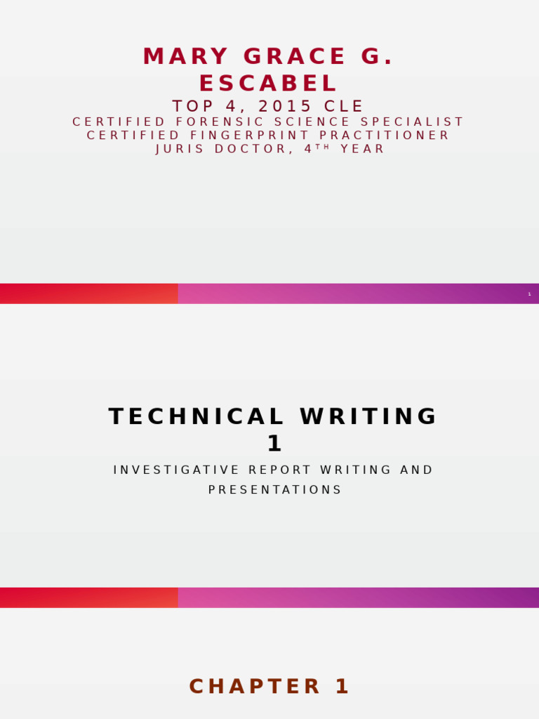 Technical Writing 1 | PDF | Pronoun | Adverb