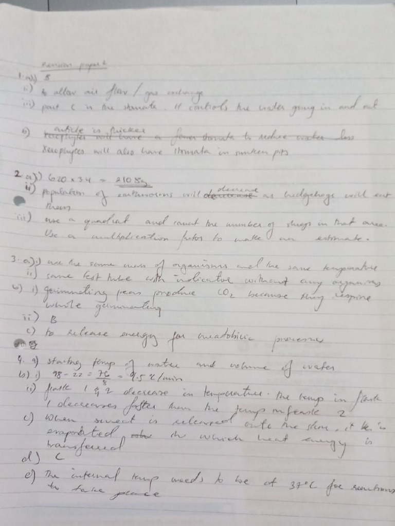 GCSE revision paper 2 (Jan 8, 2025 at 6_27 PM) (1) | PDF