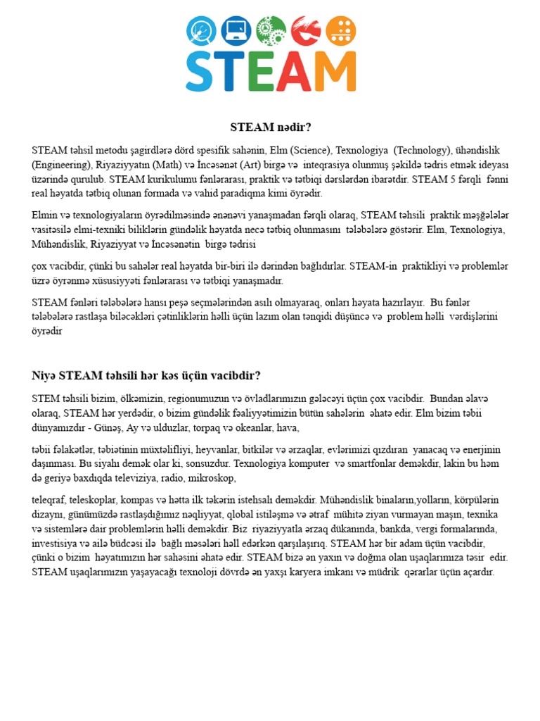 Steam Nedir | PDF